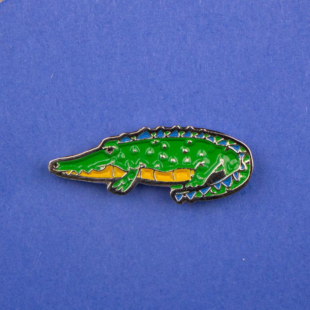 Pin de cocodrilo, el arquitecto de los ríos. Hecho en México. – Mairos ...